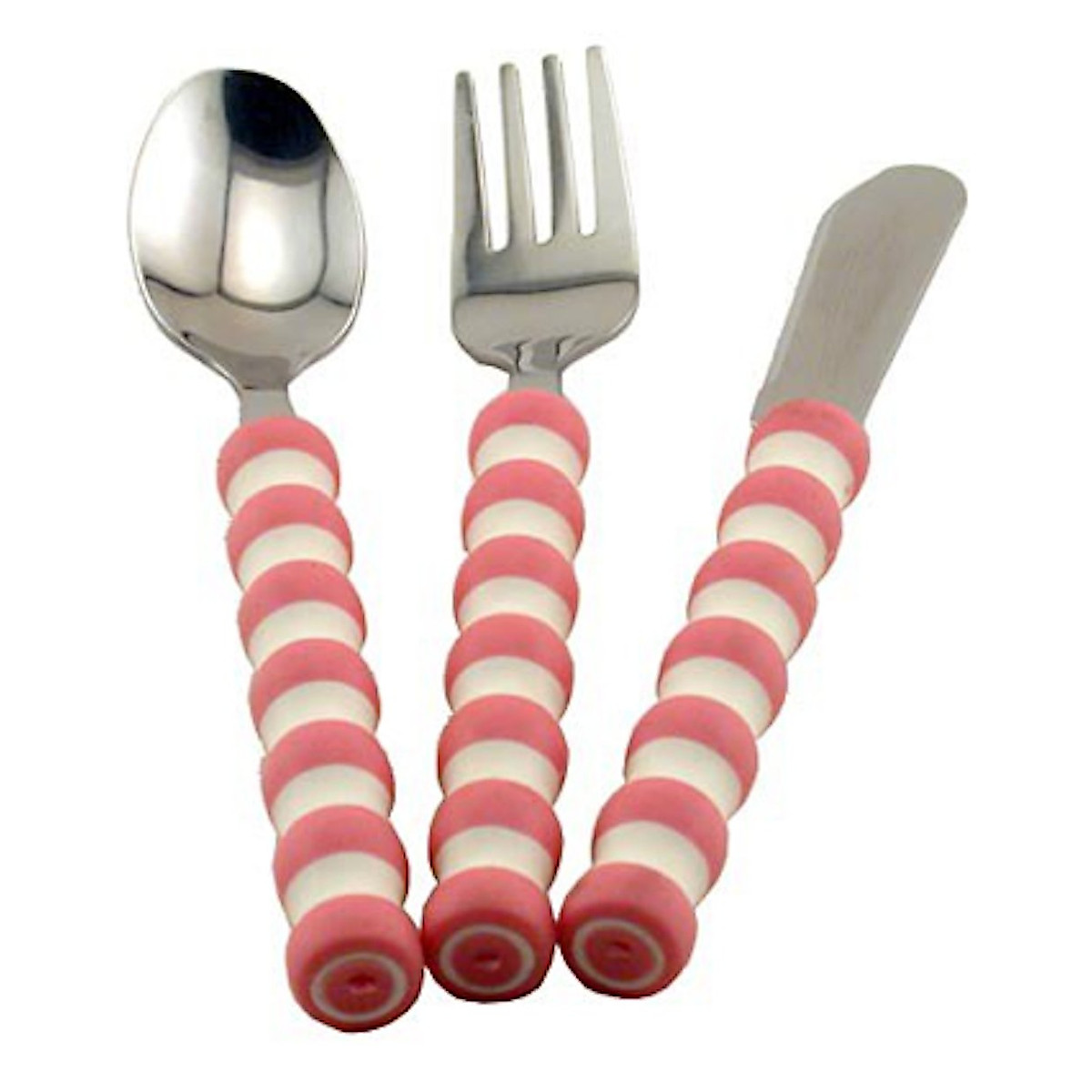 Gripables Utensils - Pink
