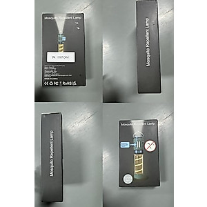 1pack Mosquito Repeller Lamp 329°F Heating 30ft Protection 3-in-1 Mosquitoes Killer USB Rechargeable Camping Light Flashlight,IPX5 Waterproof Portable Electric Bug Zapper Magnetic Design (2)