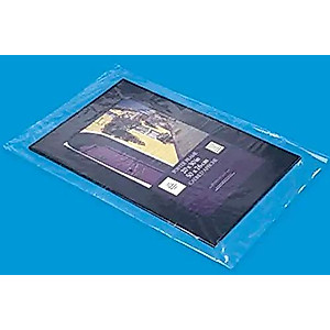 ULINE 25 Clear 14 x 18 Lay Flat Open TOP Poly Bags Plastic Packing Best 1 MIL