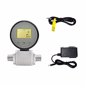 AMS2106 Digital Display Gas Mass Flow Meter Special for Carbon Dioxide CO2 (0～500mL/min)