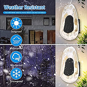 DOCIUEON Dusk to Dawn LED Indoor Outdoor Wall Lights, Modern Exterior Wall Sconce Porch Light Fixture,13W 1000Lumen 3000K Outside Lights for House Front Doorway Garden Hallway Patio (1 Pack)