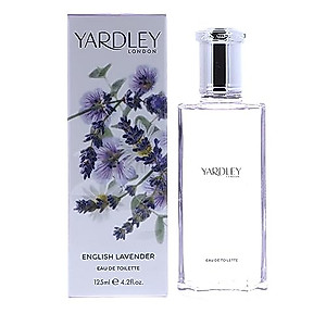 Yardley English Lavender by Yardley of London for Women Eau De Toilette Spray, 4.2 Ounce