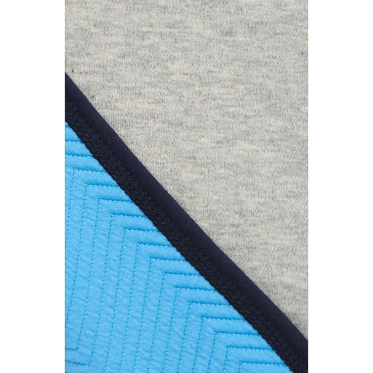 Jordan Baby Boy AJ11 Elevated Bodysuit & Blanket 2 Piece Set (Grey Heather(556727-017)/Blue, 3 Months)