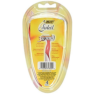 Bic Soleil for Women Sensitive Skin - 4 ct