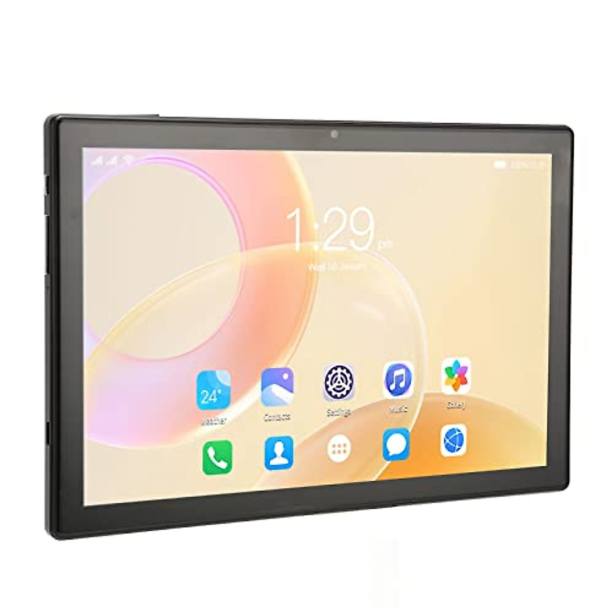 Office Tablet, 10 IPS 7000mAh 2 Card Slots Dual Camera Student Tablet 6GB RAM 256GB ROM for Work (U.S. regulations)