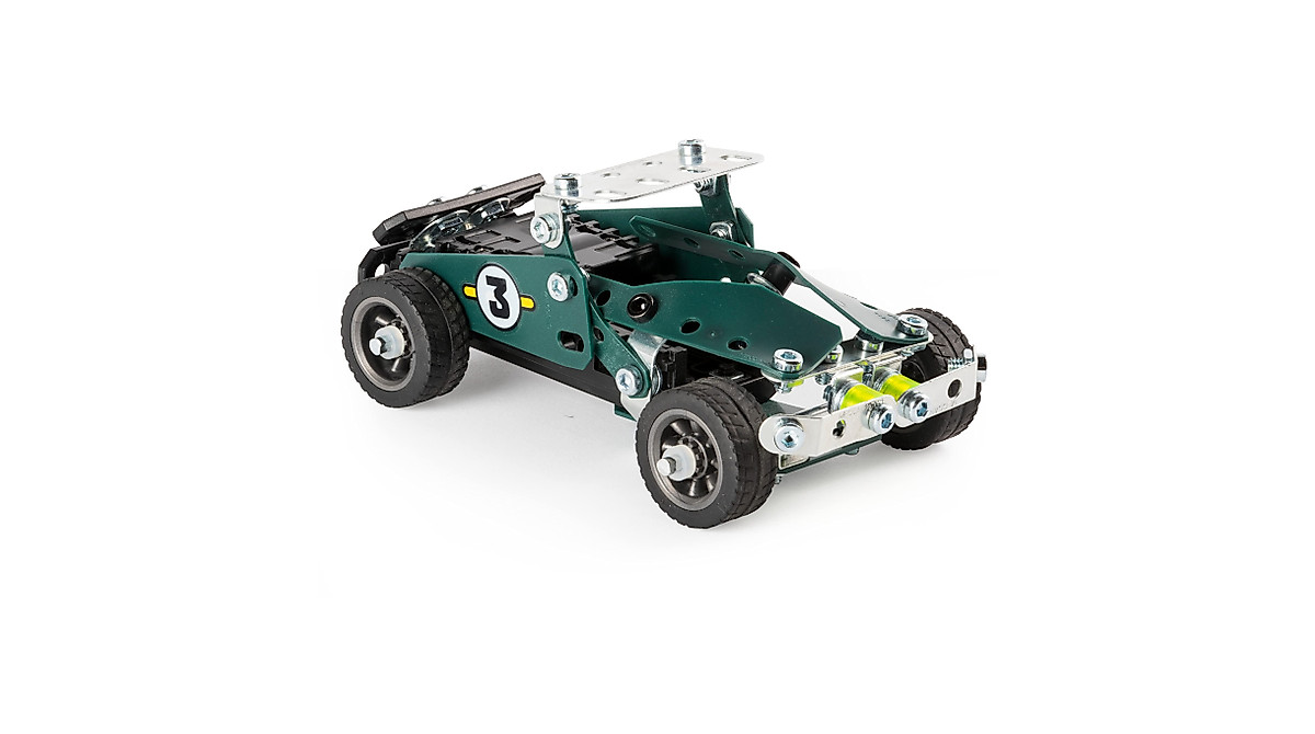 Meccano 5 in 1 Roadster Car Kit - Build & Zoom!