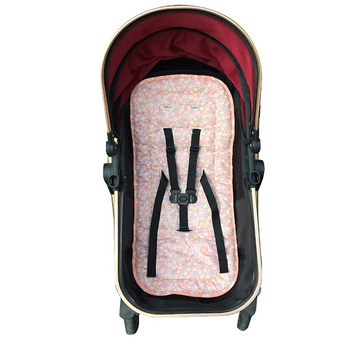 Baby Stroller Pad, Baby Seat Liners Cotton Stroller Mattress Stroller Seat Cushion for Kid Outdoor Sports