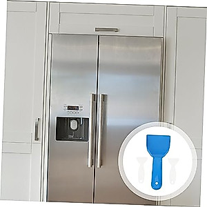 Yardwe 6 Pcs deicing Shovel ice defroster Deicing Scraper Fridge Freezer Plastic Scraper Zero Wiper Fridge Cleaning Scoop Grass Paint for Lawn Mini Refrigerator Large Snow plow pp