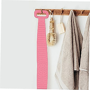 Alipis 3 Pcs Silicone Bath Towel Body Towel Bath Sponge Spa Towels Back Body Scrubber Cleaning Towels Body Scrub Sponge Silicone Exfoliating Brush Shower Towel Shower Brush Accessories