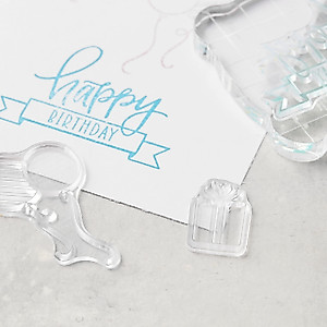 Happy Birthday Clear Stamps by Recollections™