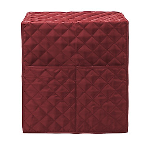 ＫＬＫＣＭＳ Coffee Machine Cover, Espresso Machine Quilted Protective Cover, Kitchen Appliance Covers, , red