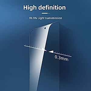 NEW'C [3 Pack] Designed for Samsung Galaxy S21 FE 5G Screen Protector Tempered Glass, Case Friendly Ultra Resistant