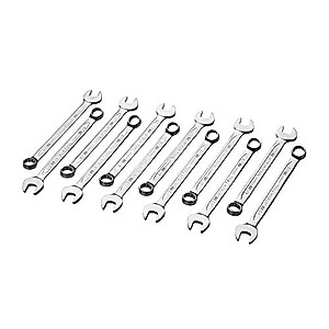 Jetech 1/2 Inch Combination Wrench (12 Pack) - Durable SAE Inch Cr-V Steel High Strength Spanner in Sand Blasted Finish