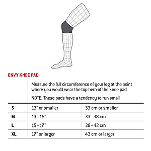 G-Form Envy Volleyball Knee Pads, Black, Adult XL
