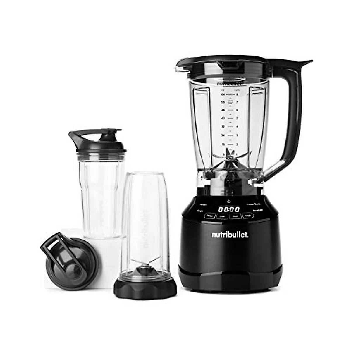 NutriBullet NBF50520 Touch Combo Blender, 64 oz, Black