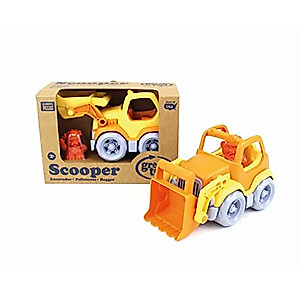Green Toys Scooper Construction Truck, Yellow/Orange
