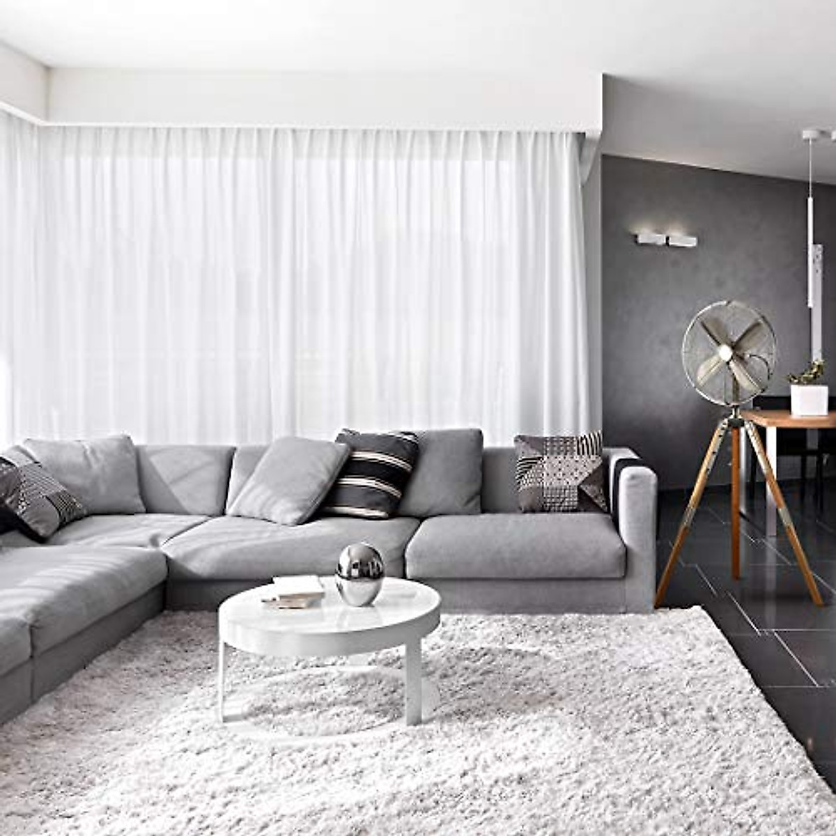 Star Fans Tripod, 16", Satin Nickel