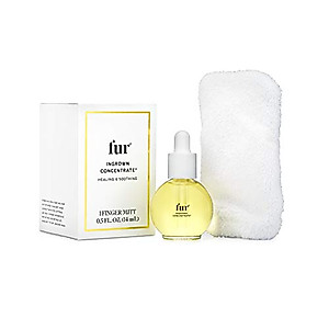 Fur Ingrown Concentrate: Ingrown Hair Treatment, Exfoliating Oil Kit for your Hair and Skin to Smoothe, Soothe and Treat Ingrown Hairs - 0.5 FL OZ