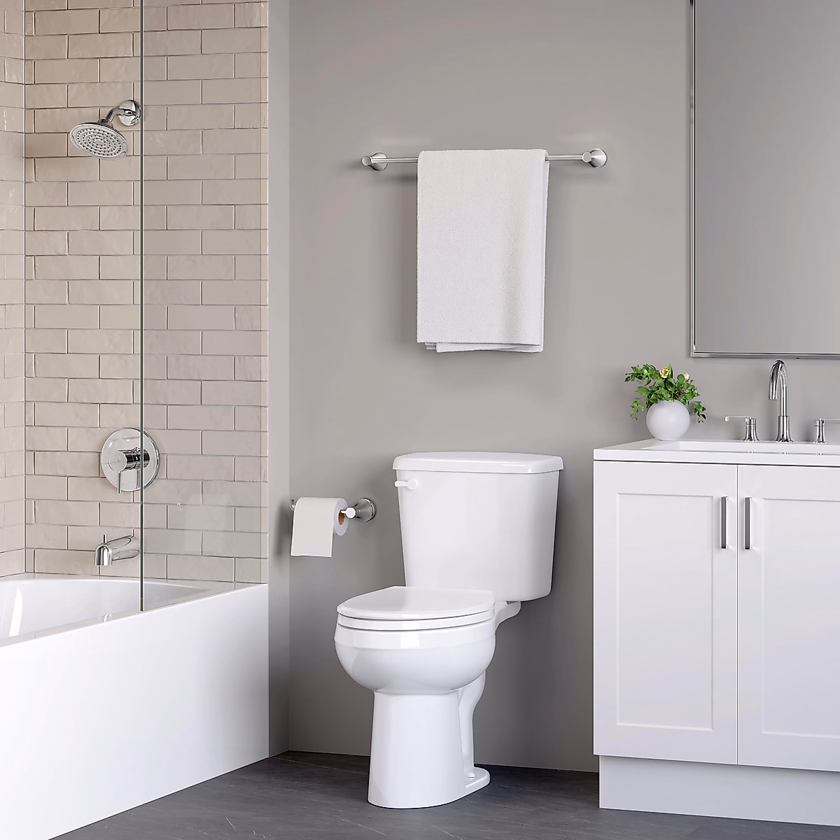 PROFLO PF9812 Greenlee Toilet Tank Only - Less Seat - White