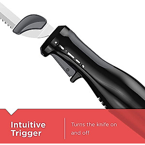 BLACK+DECKER Electric Carving Knife, Black