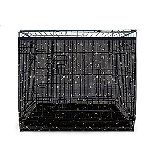 Large Bird Cage Net Cover, Bird Cage Seed Catcher, Universal Adjustable Bird Cage Skirt Cover Birdcage Nylon Seed Mesh Net Cover for Round Square Cages