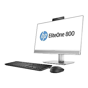 HP 1JF76UT#ABA EliteOne 800 G3 23.8" All-in-One PC - 8 GB RAM - 256 GB SSD - Intel HD Graphics - Black/Gray