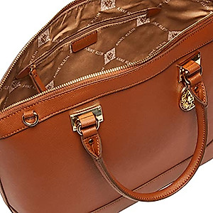 Anne Klein New recruits ak Dome Satchel, Ginger Biscuit