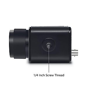 MOKOSE Mini SDI Camera with 3.6mm HD No Distortion Lens, HD-SDI 2 MP 1080P HD Digital CCTV Security Camera, 1/2.8 High Sensitivity Sensor CMOS with OSD Menu