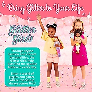 Glitter Girls – Hair Salon Playset – Hair Dryer, Styling Clips & Rolling Cart – 14-inch Doll Accessories for Kids Ages 3 and Up – Children’s Toys