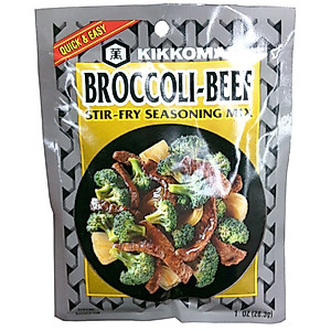 KIKKOMAN MIX SSNNG BROCCOLI BEEF, 1 OZ,(Pack of 6)