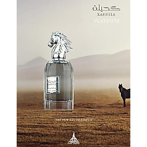 Paris Corner KAHEELA PLATINUM Men's Eau de Parfum Fragrance for him 2.8 Fl Oz