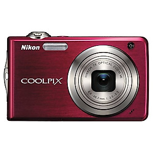 Nikon Coolpix S630 12MP Digital Camera with 7x Optical Vibration Reduction (VR) Zoom and 2.7 inch LCD (Ruby Red)
