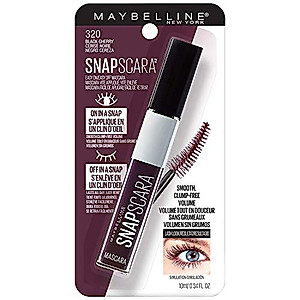 Maybelline New York Snapscara Washable Mascara, Black Cherry, Pack of 1