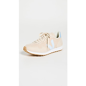Veja Women's SDU Sneakers, Juta Ice, Tan, Blue, 6 Medium US