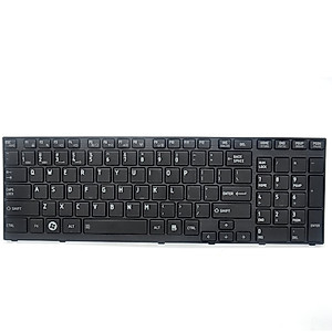 Padarsey Replacement Keyboard Compatible for Toshiba Satellite P750 P750D P755 P755D P770 P770D P775 P775D Qosmio X770-107 X775-Q7270 X775-Q7272 Series P755-S5215 P755-S5385 P755-S5396 P775-S7215
