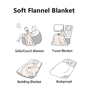 Yunhuy Sublimation Blanks Flannel Throw Blanket,330GSM Soft Lightweight Custom Personalised Sublimation Photo Blanket with 9/15/20 Panels (Sunflower 9 Panels, 60'' x 50'')