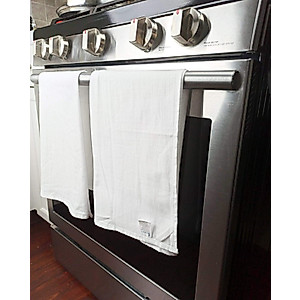 LIAET Flour Sack Kitchen Towels, Dish Towels,6 Pack 100% Cotton Towels 28' X 28'. Highly Absorbent, Hand Towels. Tea Towels, Kitchen Towels,with Hanging Loop.(6)