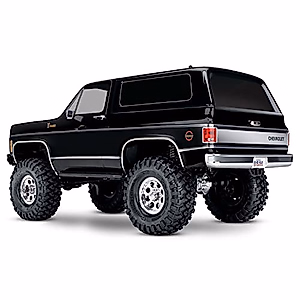 Traxxas 820764BLK Trx-4 Scale And Trail Crawler Wit