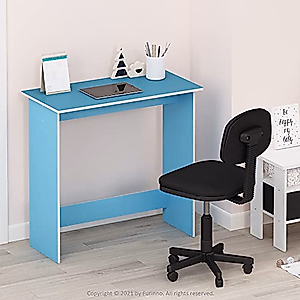 FURINNO Simplistic Study Table, Light Blue