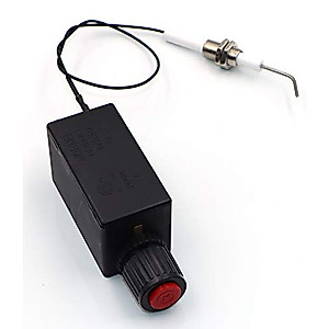 METER STAR CE/CSA AA Igniter 1.5V Pulse Wire Spark Igniter Kit, 220315 US DHLG-1C 1705, Ceramic Electrode Ignition Spark Plug 12 Inch Wire Long