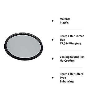 Tiffen 77BPM12 77mm Black Pro-Mist 1/2 Diffusion Camera Filter