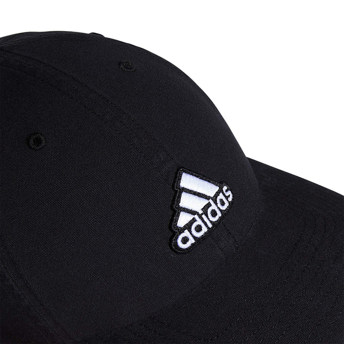 adidas Men's Ultimate 2.0 Relaxed Adjustable Cotton Cap, Black/White, One Size