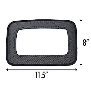 Dreambaby Backseat Rear Facing Baby Car Mirror - Extra Large Wide Angle View – Model L291