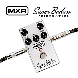 MXR M75 Super Badass Distortion Pedal w/Bonus RIS Picks (x3) 710137067745