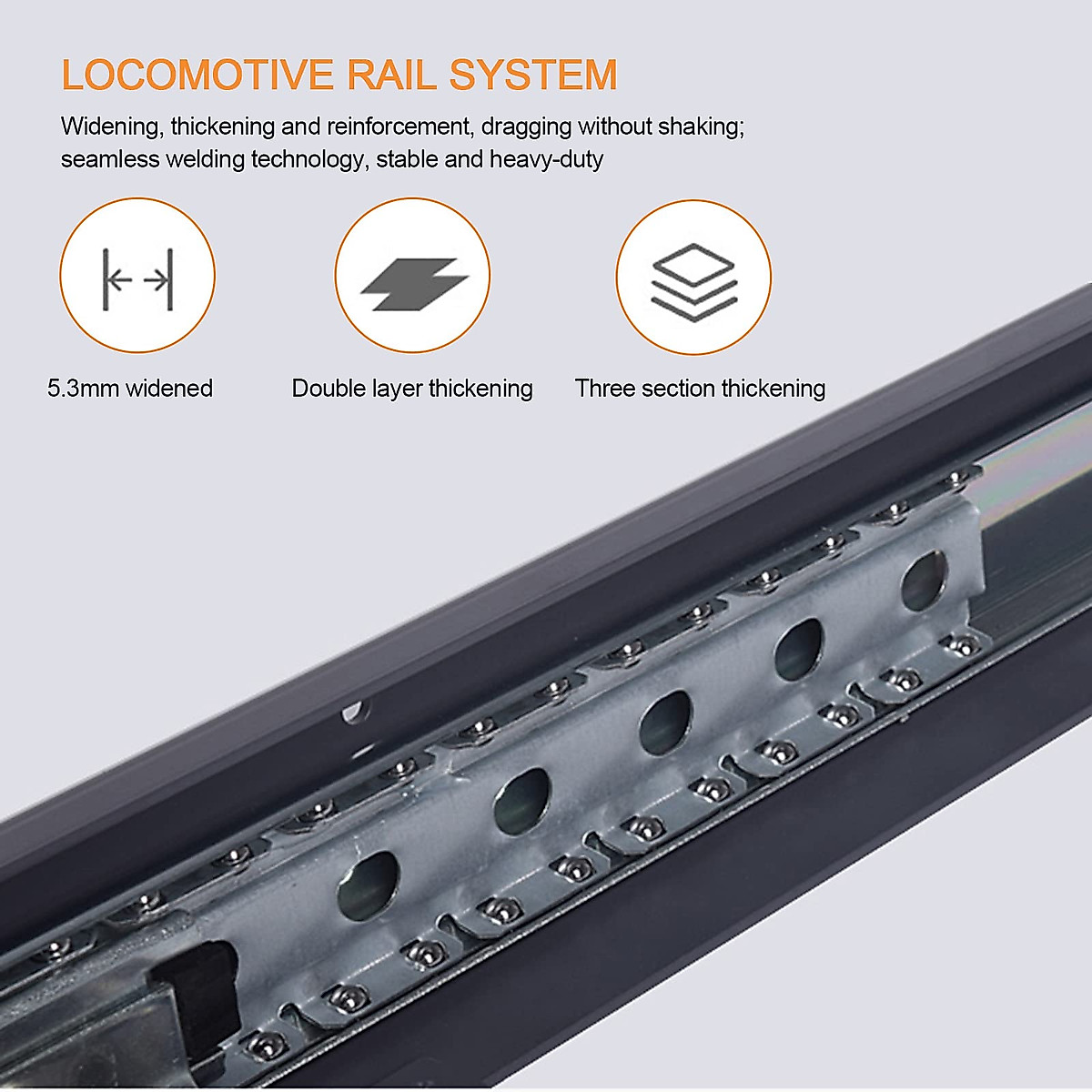 ZHIRCEKE Kitchen Blind Corner Pull Out Shelf Organiser Corner Slide Out Pan Pot Rack Shelving Unit Organizer for 900-1000mm Cabinet