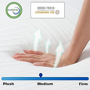 JOYRIDE SLEEP King Size Mattress in a Box, 10 Inch Memory Foam Mattress for Pressure Relief & Cooling Gel, Medium Firmness Bed Mattress, Lasting Comfort, Fiberglass Free, CertiPUR-US