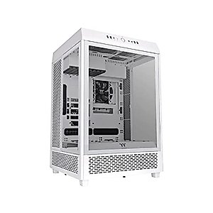 Thermaltake Tower 500 Snow Edition Vertical Mid-Tower Computer Chassis Supports E-ATX CA-1X1-00M6WN-00