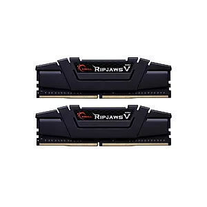 G.SKILL Ripjaws V Series (Intel XMP) DDR4 RAM 32GB (4x8GB) 4000MT/s CL15-16-16-36 1.50V Desktop Computer Memory UDIMM - Black (F4-4000C15Q-32GVK)