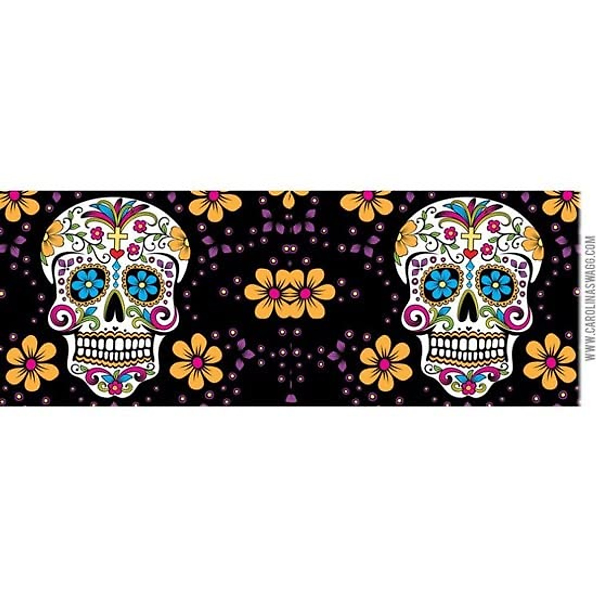 CafePress Sugar Skull BLACK Mug Ceramic Coffee Mug, Tea Cup 11 oz