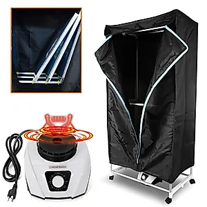 Screen Drying Cabinet, Foldable 20"x16" Assembly Simple Silkscreen Drying Cabinet Assembly Curing Screen Tool w/Shading Light 110v 1200W